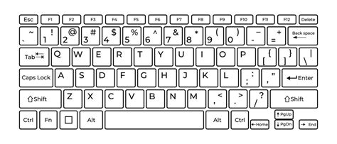 Computer Keyboard Vector Art Icons And Graphics For Free Download