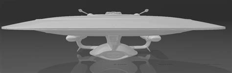 Free Stl File Sto Federation Galaxy Class Dreadnought 🖖 ・model To