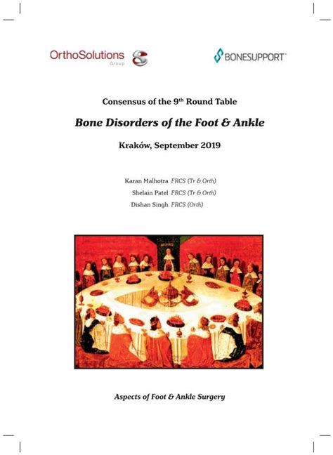 Bone Disorders Of The Foot And Ankle Docslib