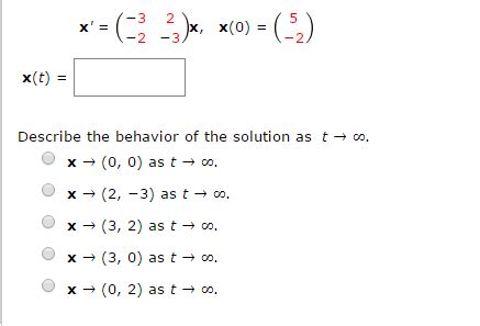 Solved Find The Solution Of The Given Initial Value Chegg