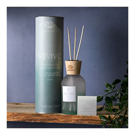 Serenity Revive Reed Diffuser Orange Jasmine And Saffron Cancer