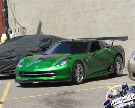 Transformers C7 Corvette Stingrays Spotted On The Set In Detroit Corvetteforum