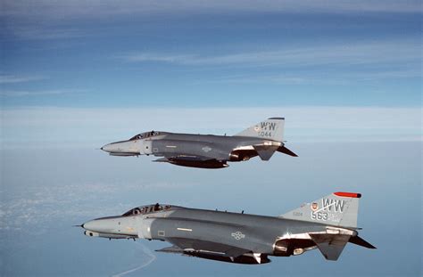 An F 4g Phantom Ii Advanced Wild Weasel Aircraft Of The 563rd Tactical