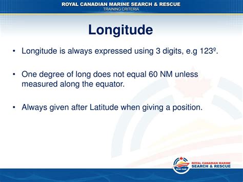 Ppt Navigation Training Section 2 Terrestrial Coordinate System