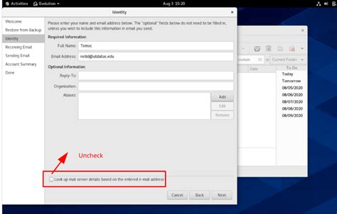Installing And Configuring Gnome Evolution Email Ubuntu Docs