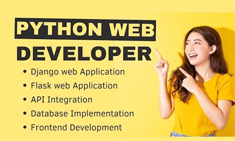 Build Stunning Websites In Python Django Flask Fastapi Mysql Or Mongodb By Abdulrafaydev