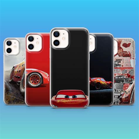 Lightning Mcqueen Phone Case Cars Pixar Cover For Iphone 17 Air Pro 16e