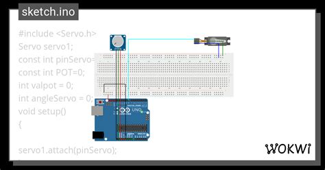 Сервопривод Wokwi ESP STM Arduino Simulator