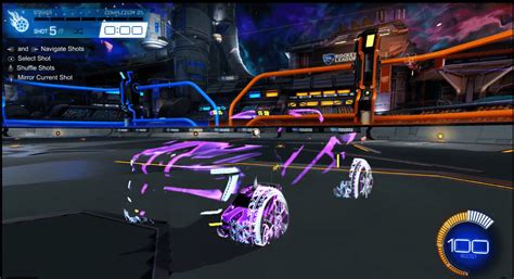 Glitched Screen Rrocketleague