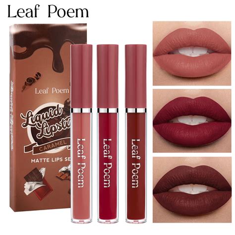 Best Price For 3pcs Set Lipsticks Matte Lipstick Velet Lip Gloss Set