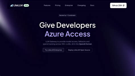 Litellm開源 Llm Gateway，透過標準化 Openai 相容介面，統一存取 100 語言模型。 Moge