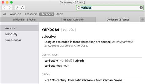 How To Customize And Use The Built In Dictionary App On Mac