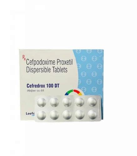 Cefpodoxime 100 Mg Tablet At ₹ 199strip Cefpodoxime Proxetil