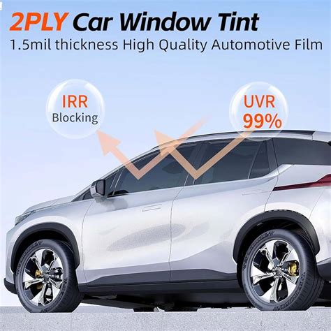5 Percent Window Tint 20 Vlt Nano Roll 24x100 Feet Automotive Tint