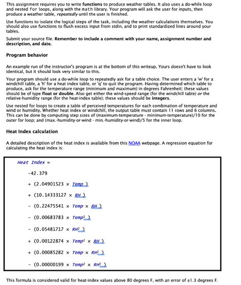 this assignment requires you to write functions to
