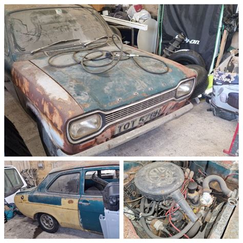 Barn Find Mk1 Ford Escort Classic Fords For Sale
