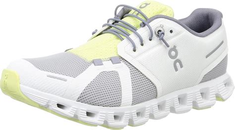 On Mens Cloud 5 Push Sneakers Undyed Whiteglacier 95