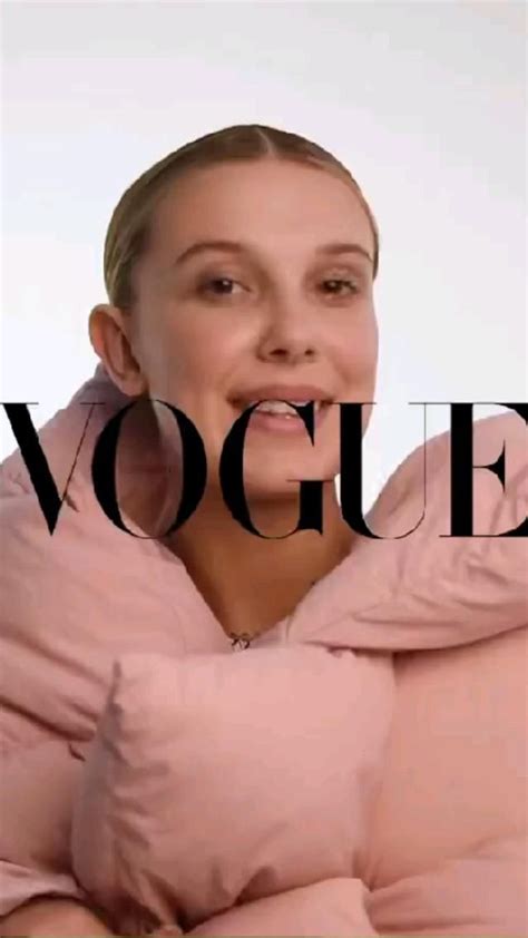 Millie Bobby Brown Photoshoot Vogue Hong Kong Maquillage