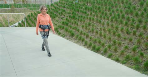 Assistive Anti Freeze Exoskeleton Keeps Parkinsons Patients Walking