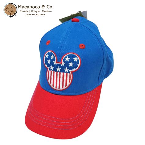 Disney Mickey Mouse Youth Baseball Hat Macanoco And Co