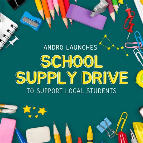Andro Computational Solutions Launches School Supply Drive To Support