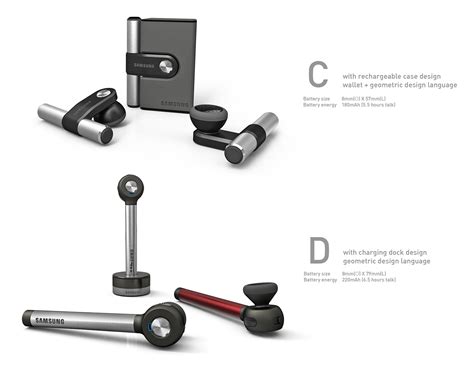 Samsung Bluetooth Headset Design Language Behance