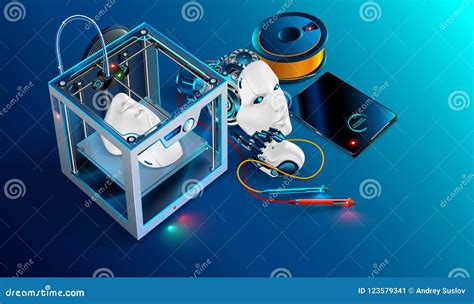 3d Printing Workshop 3d Printer Printed Robot Head Robot Parts