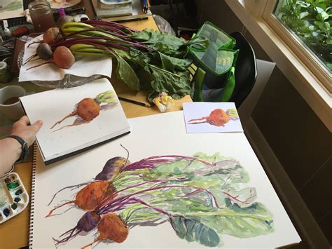 Scribbling With Spirit The Big Beet The Going Big Project Part 1