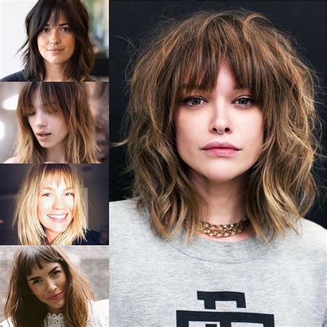 Cortes De Pelo Medianos Ideales Para Chicas Con Cara Redonda Corte De