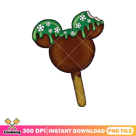 Disney Mickey Christmas Popsicle Png Christmas Mickey Png Cooksvg