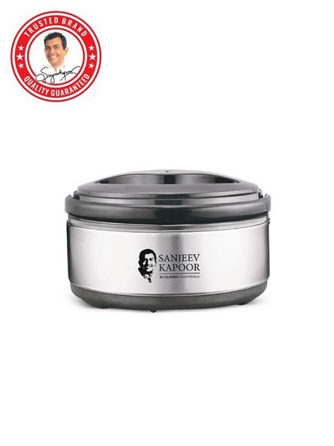 Classic Essentials Thermoware Stainless Steel Volga Thermo Casserole Sanjeev Kapoor 27 Ltr