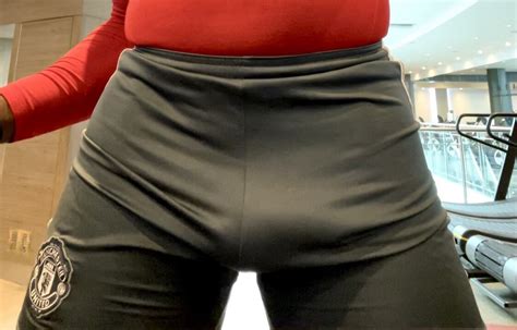Running Commando At The Gym In A Sexy Spandex Short Xhamster