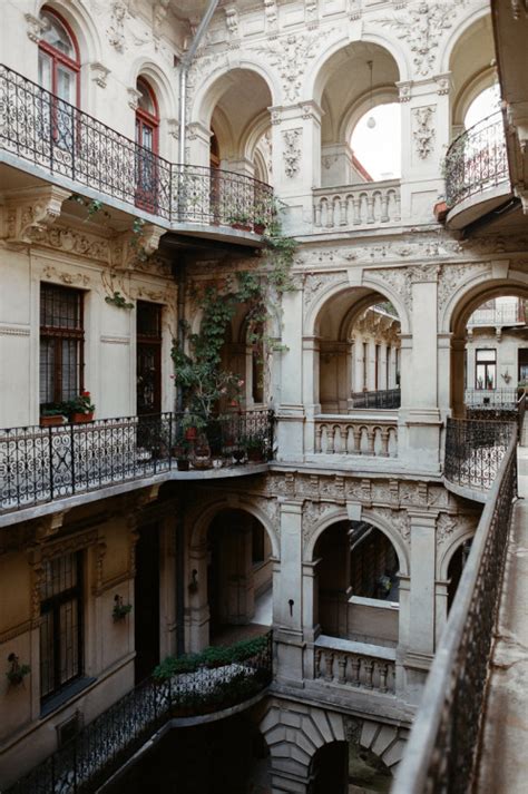 Courtyard In Budapest Hungary Tomislav Marcijuš Tumbex
