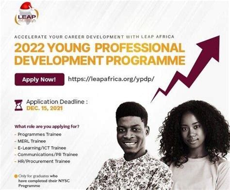 2022 Leap Africa Young Professional Development Programme For Emerging Leaders Oppourtunities