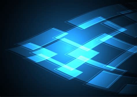Premium Vector Technology Digital Future Abstract Rectangle Background