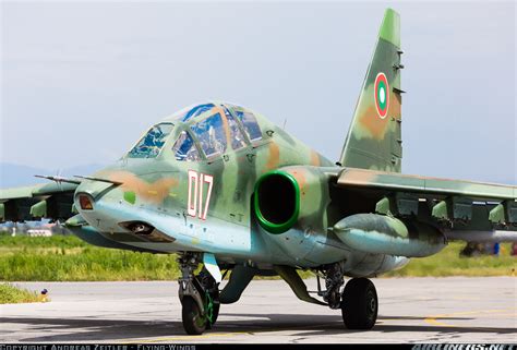 Sukhoi Su 25ubk Bulgaria Air Force Aviation Photo 2705732