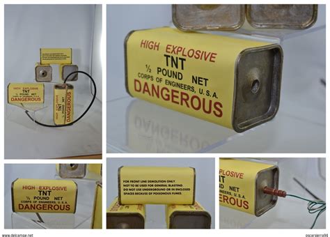 Autres Reproduction Charge Explosive 12 Pound Us