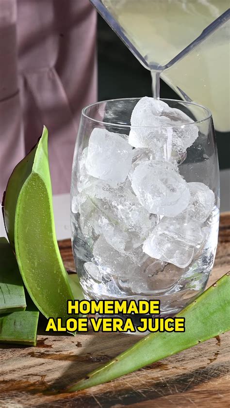 How To Make Aloe Vera Juice At Home Easy Diy Recipes Organic Aloe