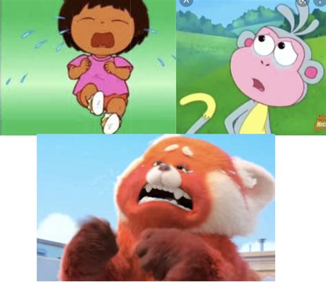 Dora The Explorer Boots Is Crying At Georgia Levvy Blog
