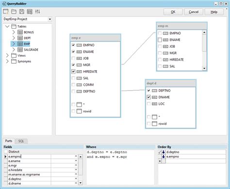 plsql developer亮点功能介绍：查询创建器 pl sql developer中文网站