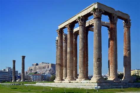 Temple Of Olympian Zeus Athens World History Encyclopedia