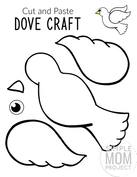 Love Bird Cut Out Template