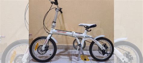 Велосипед складной 16" Nameless F016Ddisc Белый, Б/у купить в Москве ...