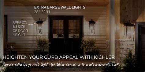 Selecting The Perfect Size Of Exterior Lights On Garage Doors A