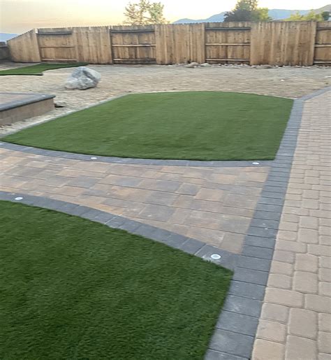 Pavers Synthetic Grass Lights In Reno North Valley Nevada Ai Landscaping Llc