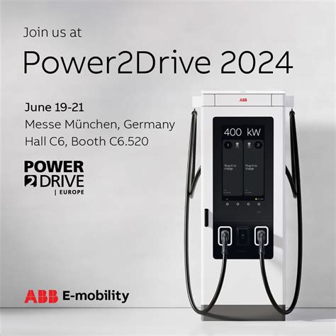 Abb E Mobility On Linkedin Abbemobility Power2drive Evcharging