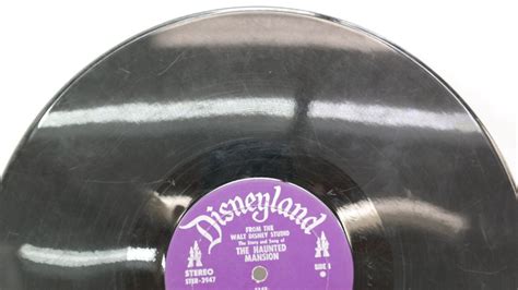 The Haunted Mansion Story And Song 1969 Disneyland Vinyl Record Tf