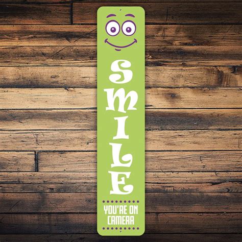 Smile On Camera Sign Etsy