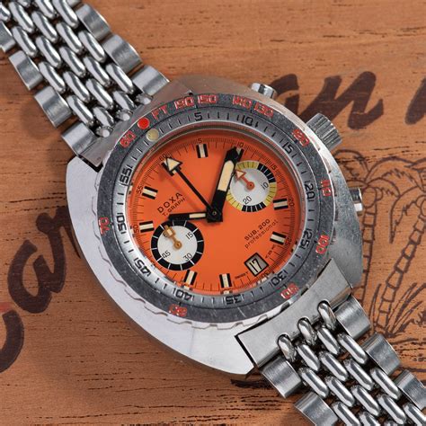 Doxa Sub 200 Tgraph Professional Analogshift