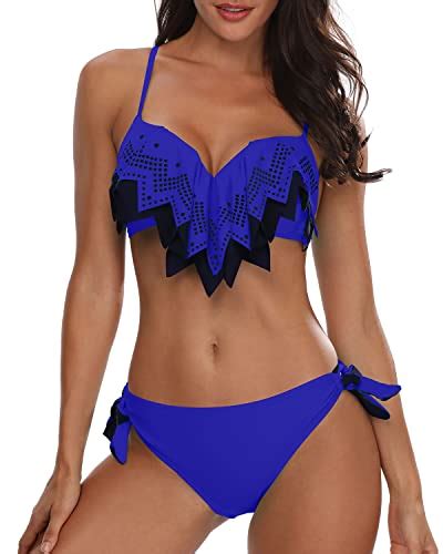 Womens Blue Bikinis And Blue Two Piece Swimsuits Holipick